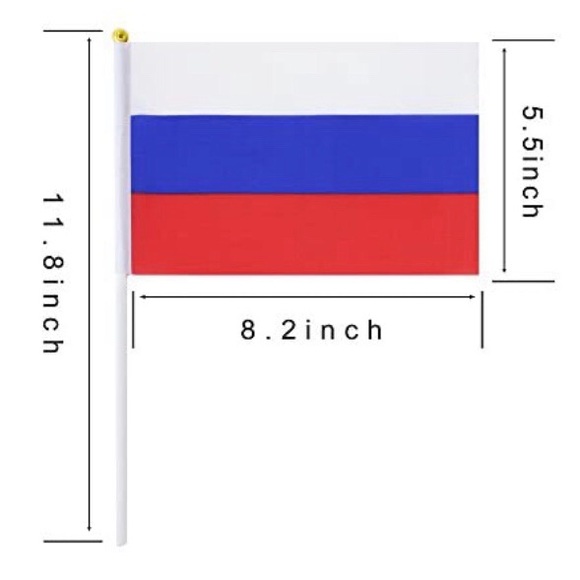 Party Supplies | New Russian Mini Flag With Plastic Stick | Poshmark